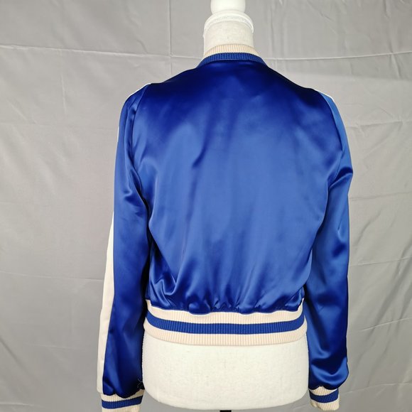 Maje | Jackets & Coats | Maje Blue Bacary Bomber Jacket | Poshmark